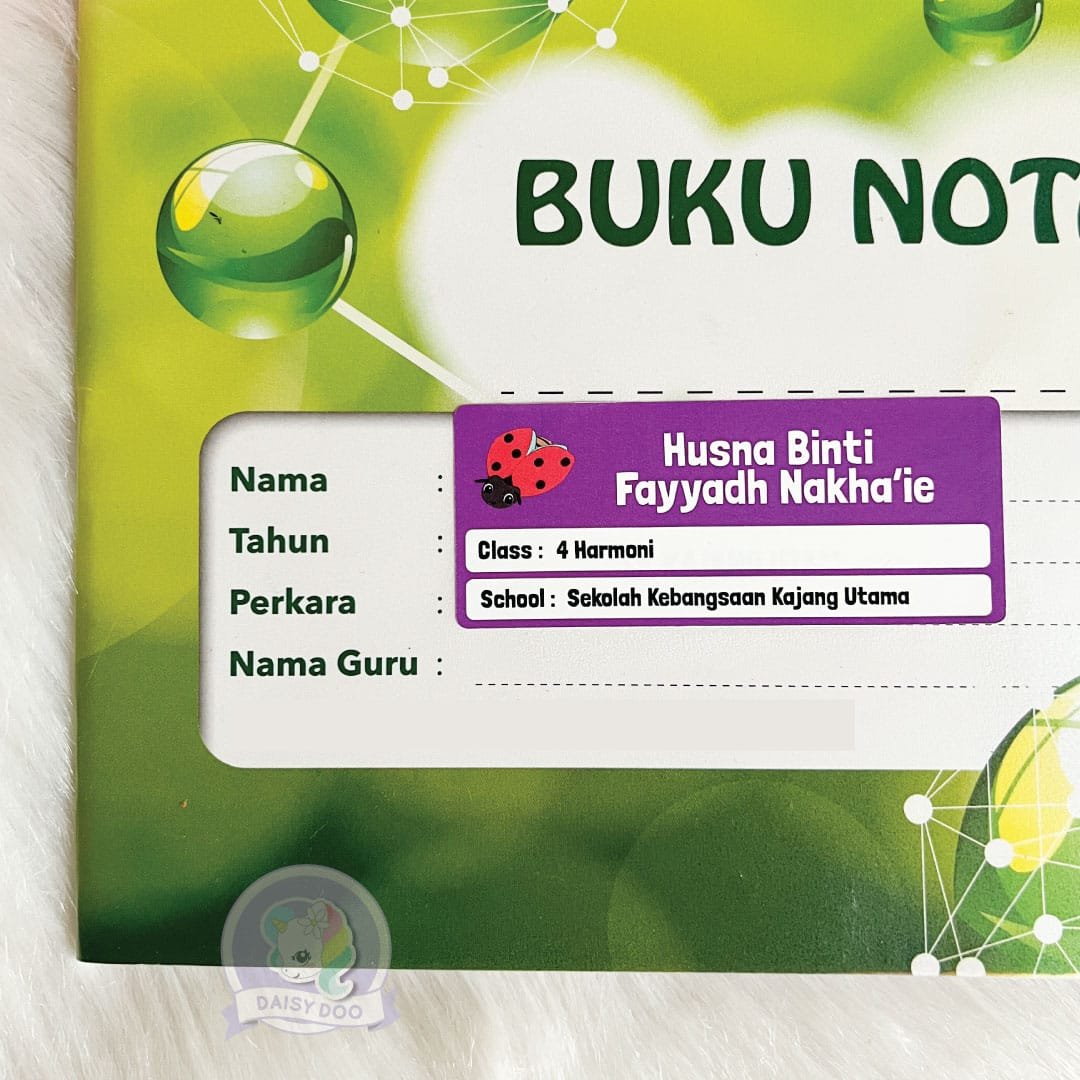 [NEW] Designer Student Book – Colorful - Daisydoo