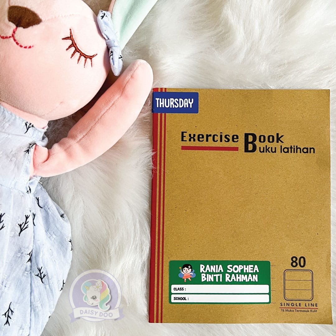 [NEW] Designer Student Book – Colorful - Daisydoo